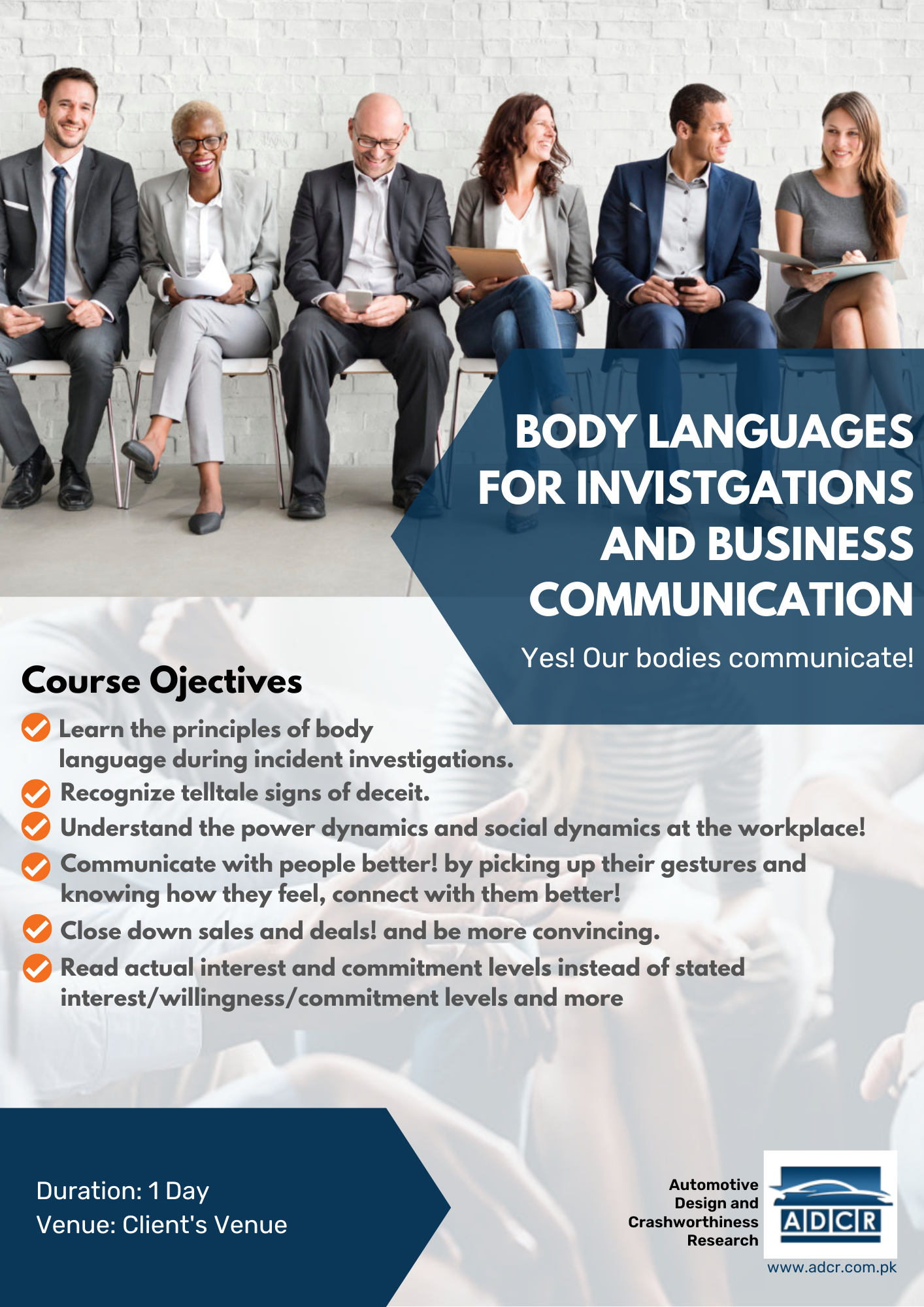 Body Languages for Investigations and Business Communication ...